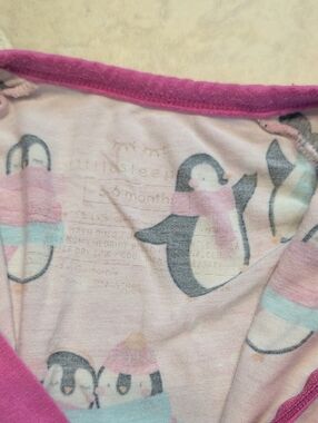 Little Sleepies | Pajamas | Little Sleepies Pink Penguin Zippered ...